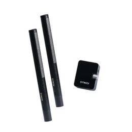 SYNCO D2 Wireless Stereo(2 Shotgun+ 1RX) - D2 Wireless Shotgon Microphone