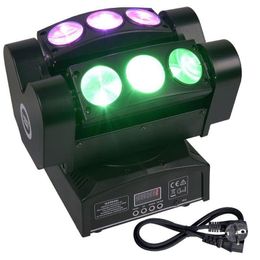 LIGHT4ME SPIDER HEAD 6x10 Moving Head mit Disco-Effekt