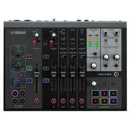 Yamaha AG08BL All-In-One Streaming Console, schwarz