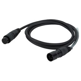 DAP-Audio DAP FLR75 - IP65 DMX/AES-EBU XLR/M 5P auf XLR/F 5P Rean RCX5 Serie - 1,5 m