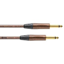 Cordial ENCORE CSI 3 PP-METAL - 3,0 m, NEUTRIK 2 x Klinke 6,3 mm mono Metal Goldkontakte