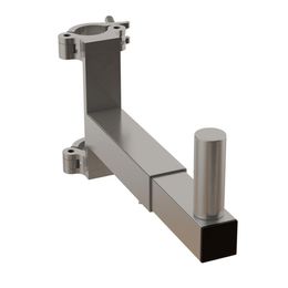 SUP-TEL30S - Traversen Teleskopausleger, silber