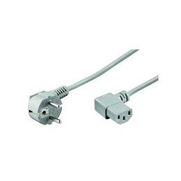 goobay Netzkabel lose Ware, abgew. Schutzkontakt >abgew. IEC 320 C13