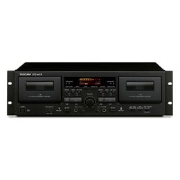TASCAM 202MK7 - 19&ldquo;,3HE,Doppel Kassetten Deck mit USB-Ausgang