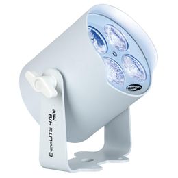 Showtec EventLITE 4/8 Mini Q6 - IP65 Mobiler Strahler - wei&szlig;