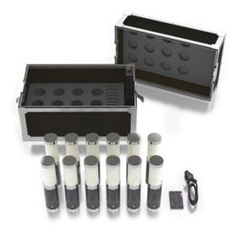APE Labs TableLight V2 - Tourpack 12 Flightcase - grey