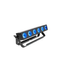 Elation SixBar 500, 6x 12 W RGBAW+UV LEDs, 30&deg;, DMX 512-A (RDM), schwarz