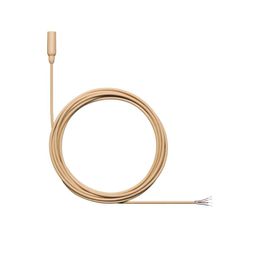 Shure TL48 Lav, Kugelchar., kein Stecker, beige, f&uuml;r Sprache, geringe Empf., 1,6 mm Kabel, + Zub.