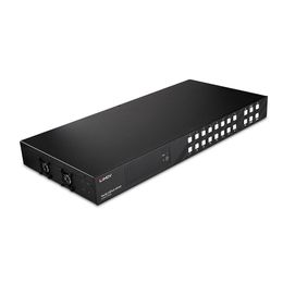 Lindy 38359 16x16 HDMI 4K60 Matrix - Zum Anschluss von 16 UHD-Quellger&auml;ten an 16 UHD-Bildschirme