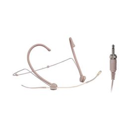 Mipro MU-55HNS-3P Miniatur-Kond.mikrofon, Nackenb&uuml;gel in 3 verschiedenen Gr&ouml;&szlig;en, beige, (Kugel), 3,5 Miniklinke