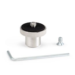 Manfrotto 244ADPT14AS 1/4'' Adapter mit Anti-Rutsch-Platte f&uuml;r 244 Mini & 244 Micro