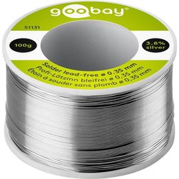 goobay Profi-L&ouml;tzinn bleifrei, &oslash; 0,35 mm, 100 g