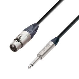 Adam Hall ah Cables 5 STAR MFP 1000 - Mikrofonkabel - Neutrik XLR Female x Klinke TS - 10 m