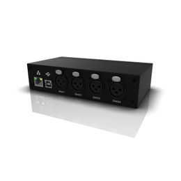 Sunlite FC - New First Class, 4 XLR, Compact Metal box, Suite3 Full, 1536 DMX channels