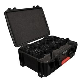 Astera 8er SET PB15 PixelBrick mit Hartschalen Lade- und Transportkoffer
