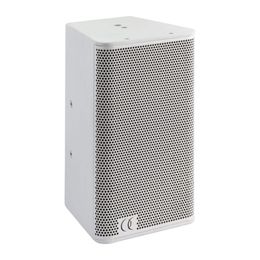 Audiophony Sline106W - passiver 2-Wege Fullrange Lautsprecher 6" + 1" - 120W RMS / 8 Ohm, wei&szlig;