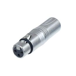 NEUTRIK NA3FM - Adapter, 3p XLR female auf 3p XLR male