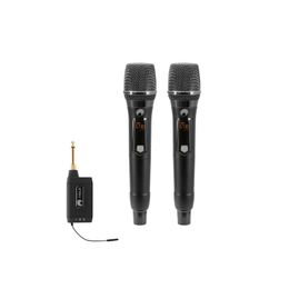 Omnitronic Set FAS TWO + 2x Dyn. Funkmikrofon 660-690MHz