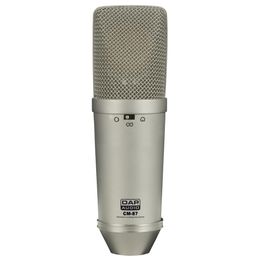 DAP-Audio DAP CM-87 - FET-Gro&szlig;membran-Kondensatormikrofon f&uuml;r Studioaufnahmen