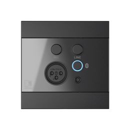 Audac WP225/B - Wandbedienfeld, Mic- & Line- & Bluetooth-In