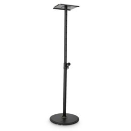 Gravity SP 3202 LR B - Studiomonitor-St&auml;nder mit gro&szlig;em runden Sockel