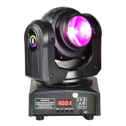 LIGHT4ME TWIN BEAM 210 Mini LED Moving Head Doppelseitig