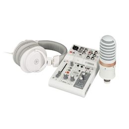 Yamaha AG03MK2W Live Streaming Pack, weiss