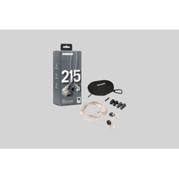 Shure SE215-CL-EFS - Sound Isolating Ohrh&ouml;rer, transparent