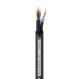 Adam Hall ah Cables 4 STAR HYBRID POWER AUDIO 325 - Hybrid kabel - Netz & Audio - 3 x 2,5 mm&sup2; & 2 x 0,22 mm&sup2; - 100 m