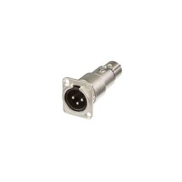 NEUTRIK NEUTRIIK NA3MDF - Durchgangsadapter, 3p XLR male auf 3p XLR female