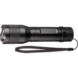 goobay LED-Taschenlampe Super Bright 1500, Schwarz - ideal f&uuml;r Arbeit, Freizeit, Sport, Camping, Ang