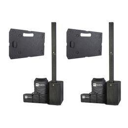 HK Audio POLAR 12 MK2 - Bundle schwarz- 2x Polar 12 MK2+ 2x Rollbrett