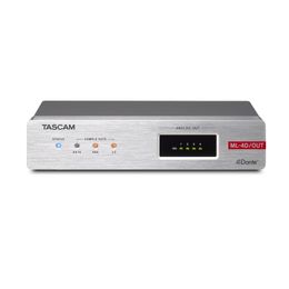 TASCAM ML-4D-OUT-X - 4 Line Ausg&auml;nge DANTE Converter mit DSP. XLR Ansc