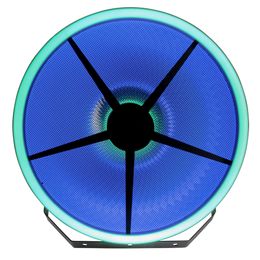 Showtec Goliath - 320W Retro-Effektstrahler mit Tungsten-Simulation und Dual-RGB-LED-Ring