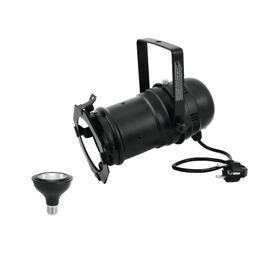 Eurolite Set PAR-30 Spot sw + PAR-30 230V COB 12W E-27