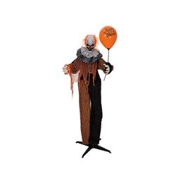 EUROPALMS Halloween Figur Clown mit Luftballon, an