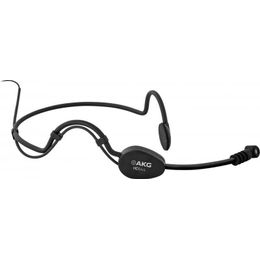 AKG HC644MD - Headset-Mikrofon f&uuml;r Sprache und Gesang, Nieren-Charakteristik, schwarz, unempfindlich