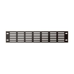 DAP-Audio 19" Ventilationpanel / L&uuml;ftungsblech, 2 HE Metall, 2mm