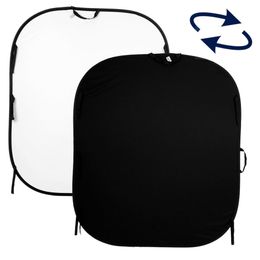 Lastolite LL LC5621 Plain Collapsible 150 x 180 Black/White
