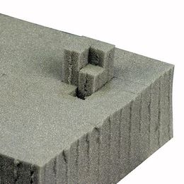 Showgear Cubed Foam 100 mm - Platte: 1,2m x 0,6m, 10cm