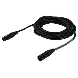 DAP-Audio DAP FLR09 - DMX/AES-EBU XLR/M 3P auf XLR/F 3P 10 m - versilbert