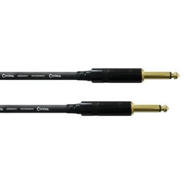Cordial INTRO CCI 0,6 PP - 0,6 m, REAN 2 x Klinke 6,3 mm mono gold
