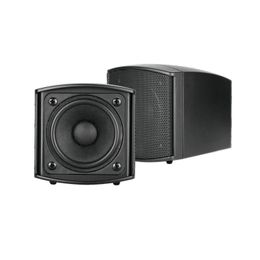 Omnitronic OD-2 Wandlautsprecher 8Ohm schwarz 2x
