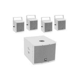Omnitronic Set MOLLY-12A Subwoofer aktiv + 4x MOLL