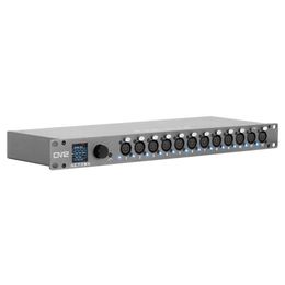 Obsidian Netron EN12, DMX-Gateway, ArtNet, sACN, DMX 512-A (RDM), 12 Ausg&auml;nge, XLR 5 pol, Presets, 10x IO, OLED 1,8", 19", 1 HE