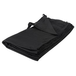 Wentex Backdrop MCS 300 g/m&sup2; - Schwarz - 300 x 350 (B x H) - ungefaltet