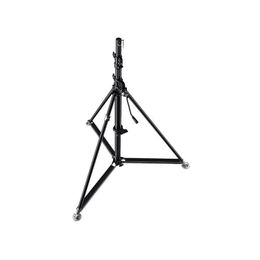 Manfrotto 387XBU Stativ Super Wind-Up Inox Schwarz