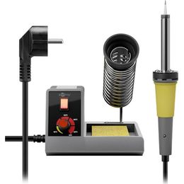 goobay Analoge L&ouml;tstation AP2, 48 W, grau, geeignet f&uuml;r Pr&auml;zisionsarbeiten im Hobby- und Bastelbereich