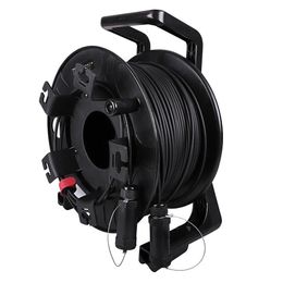 Lindy 38532 70m armiertes Fibre-Optic-Hybrid HDMI 8K60 Kabel - mit Kabeltrommel