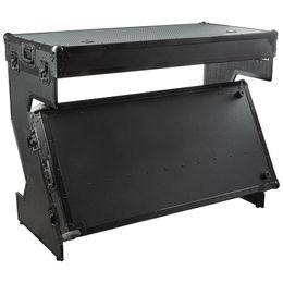 Showgear Tragbarer Tisch im Z-Stil - Mehrzweck - Hybrides Flightcase - Schwarz
